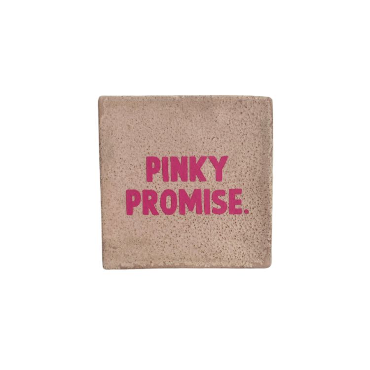 Pinky Promise Tile Pink